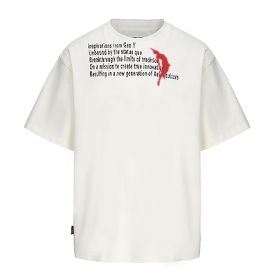 字母印花短袖FREEWORLDORDER