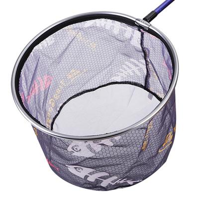 抄网头大物抄鱼网兜防刮细眼铝合金网头钓鱼捞鱼网超轻渔具配件
