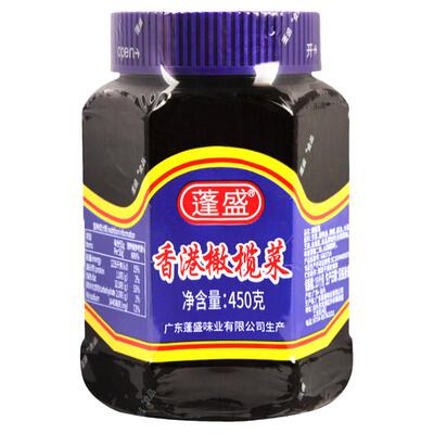 蓬盛香港橄榄菜180g450g 拌面配粥开味咸菜下饭菜汕头酱菜授权店