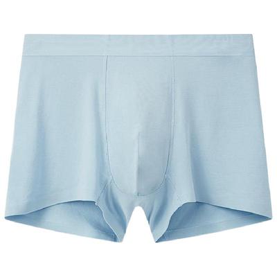 舒雅3条装男莫代尔抑菌平角内裤