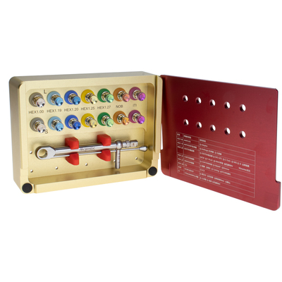 Majestic牙科种植修复工具盒扳手