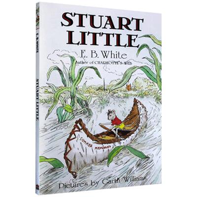 英文原版Stuart Little精灵鼠小弟E.B.white 怀特Charlotte's Web夏特洛的网作者儿童文学名著中小学生经典6-7-8岁获奖桥梁章节