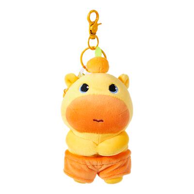 名创优品水豚噜噜毛绒挂件玩偶