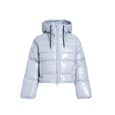 PINKO90鹅绒亮面轻量羽绒服