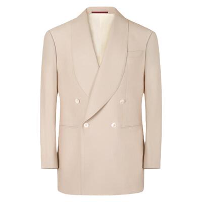 强捻羊毛青果领定制塔士多礼服