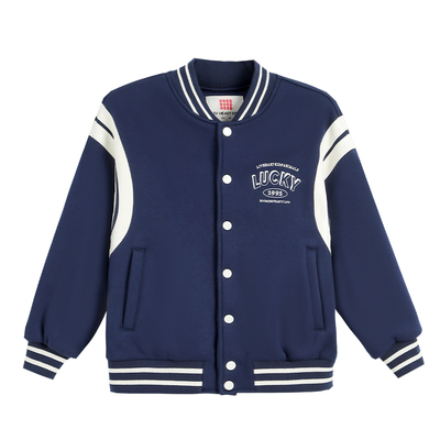 日本LIV童装 女童棒球服女大童新款儿童休闲运动夹克外套春秋