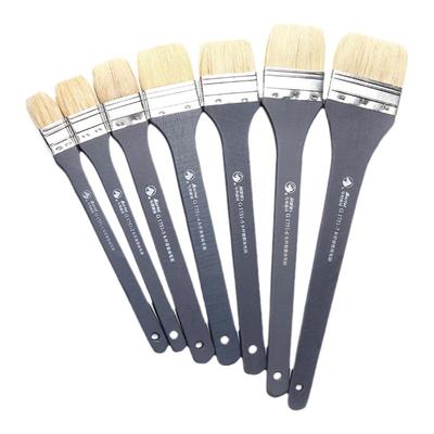 马利G1751猪鬃刷 长杆猪鬃笔刷 油画刷子 板刷排刷 油画笔 底纹笔