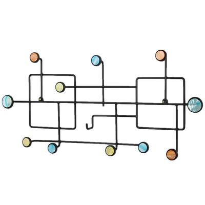 北欧铁艺玄关进门衣柜墙壁挂钩