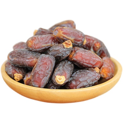 椰枣500g优选迪拜阿联酋伊拉克蜜枣免洗新疆特产黑耶红枣干零食