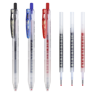 ZEBRA斑马花朵刻度限定中性笔