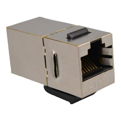 六类屏蔽直通模块转接网线插座