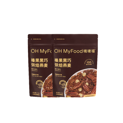 ohmyfood格兰诺拉榛果黑巧克力