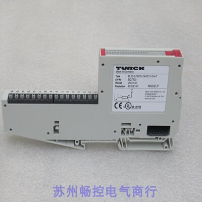 全新TURCK图尔克模块 BL20-E-16DO-24VDC-0.5A-P 现货6827230
