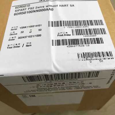 议价西门子阀门定位器6DR5220-0EM00-0AA0原装正品6DR52200EM000A
