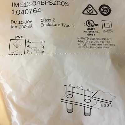 议价全新原装德国西克SIC接近开关IME12-04BPSZC0S IME12-04BNSZC