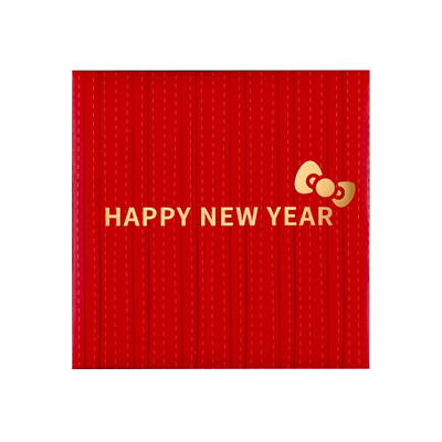 2026马年烫金条纹蝴蝶结利是封