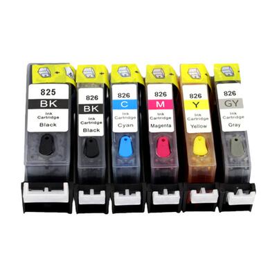 MAG适用佳能MG5280 MG5380 MX888 MX898填充连供墨盒PGI-825 826墨水MG6180 MG6280 MG8180 MG8280彩色油墨盒