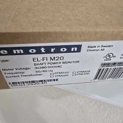 议价依而通emotron轴功率监测器EL-FI M20