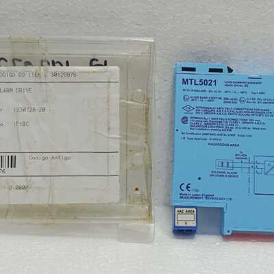 MTL5021 LoopPowered SolenoideAllarme Autista Nuovo IN Scatol