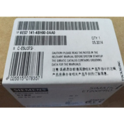议价6ES7141-4BF00-0AA0西门子ET200PRO电子模组6ES71414BH000AA0