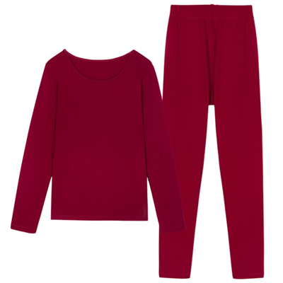 女士保暖内衣套装薄款莫代尔