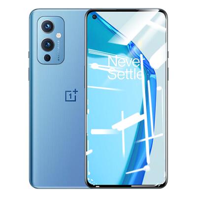 适用一加9钢化膜全屏覆盖oneplus 9R手机膜防爆玻璃oppo高清护眼抗蓝光黑边保护膜1+9RT防指纹无白边屏保贴膜