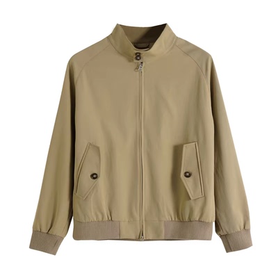 巴米欧男士哈灵顿夹克免烫防水