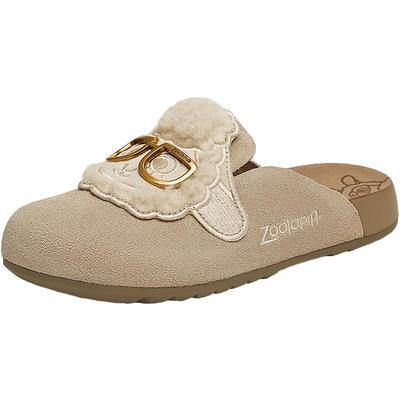 天美意2025新款商场同款疯狂动物城联名女勃肯鞋CHS37BH5