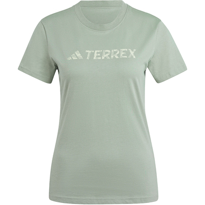 Adidas/阿迪达斯官方正品W LOGO TEE 女士户外运动短袖T恤IN4670