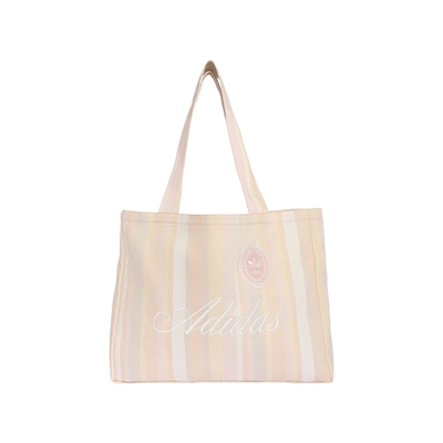 adidas阿迪达斯三叶草TOTE BAG多巴胺风条纹夏腋下包托特包KX5265