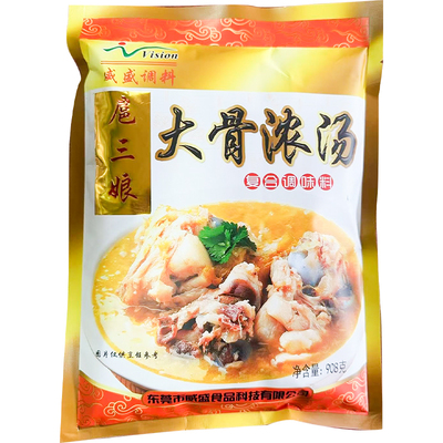 威盛上鲜大骨浓汤908g原味汤粉