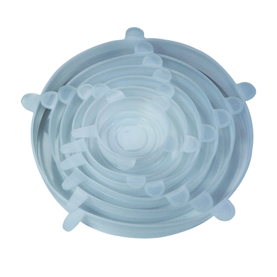 多规格食品级加厚硅胶盖子厨房保鲜碗盖圆形通用耐高温可微波炉盖