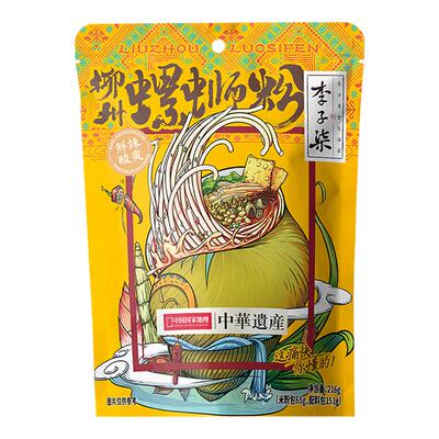 李子柒螺蛳粉216g日期新鲜