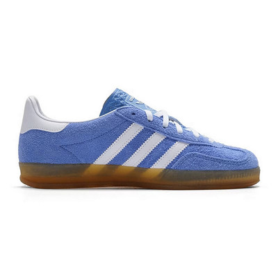 Adidas阿迪达斯三叶草T头鞋女GAZELLE INDOOR 德训鞋板鞋KH6038