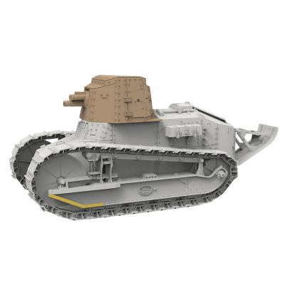 恒辉 MENG TS-059 1/35 FT 75 BS自行火炮 拼装模型 内含树脂件