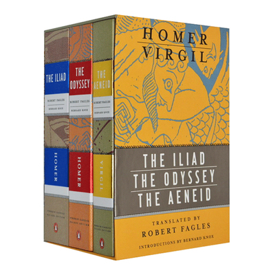 荷马史诗3册盒装毛边书收藏版