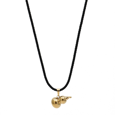 ZOXI男女葫芦毛衣项链轻奢小众