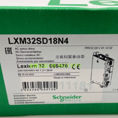 议价Schneider施耐德伺服驱动控制器 LXM32SD18N4    18A原装正品