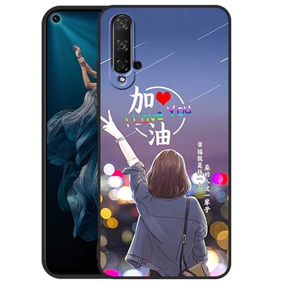 华为荣耀20手机壳荣耀20s男女网红防摔硅胶软壳yal-al00全包