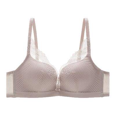 文胸猫爪蕾丝女小胸安莉芳无钢圈