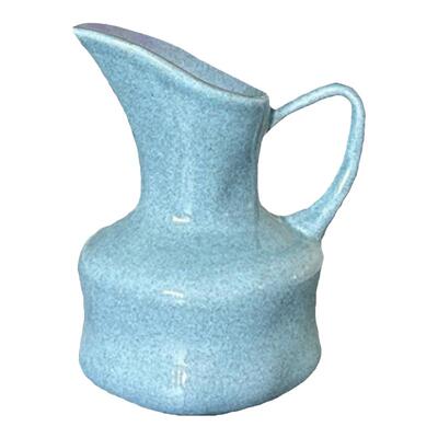 清新蓝韩风陶瓷提壶花瓶