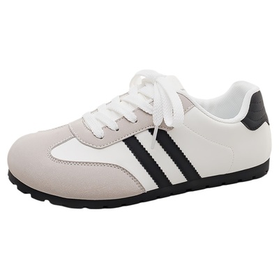 人本官方店德训鞋运动百搭复古运动板鞋205春季学生跑鞋休闲女鞋