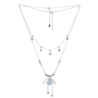 在逃公主项链白日萌纯银女