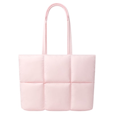 枕头托特包14英寸粉色