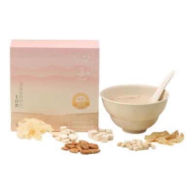 少点盐 七白饮杏仁粉银耳山药美龄粉官方旗舰店早餐代餐养生粉
