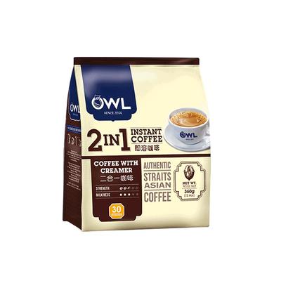 OWL/猫头鹰进口2合1速溶咖啡