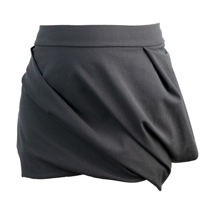 TMS studio 2026ss 立体褶皱侧扣半裙