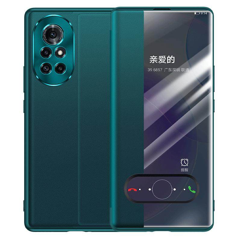 适用华为nova8pro手机壳真皮磁吸nova8保护套鼎桥TD TechN8Pro新款nova8se全包防摔曲屏翻盖硅胶N8男女高档_虎窝淘