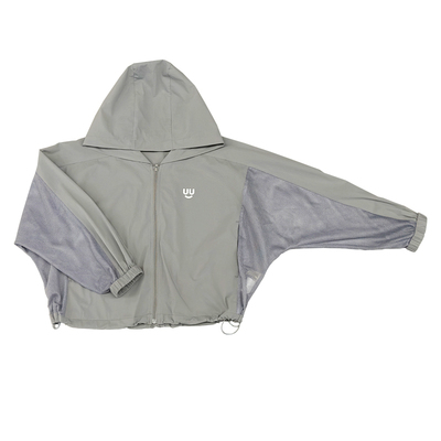 Qimoo淇木25夏季新款童装女童运动轻盈透气中性短外套QSS2WP256B