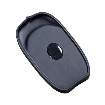 宣品书房小字砚台莲瓣砚